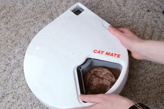 Unbiased Cat Mate C500 Automatic Pet Feeder Review - Cats.com