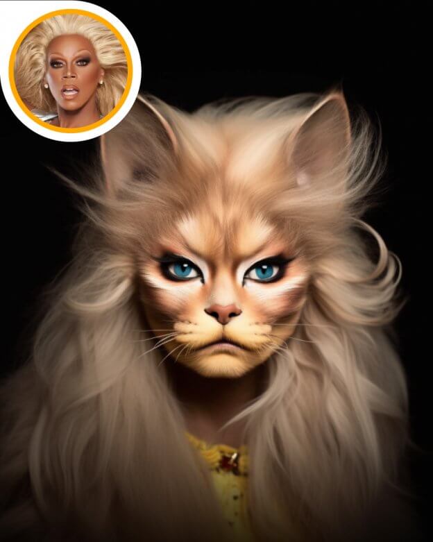 AI Reveals What 10 Celebrities Would Look Like as Cats - Cats.com